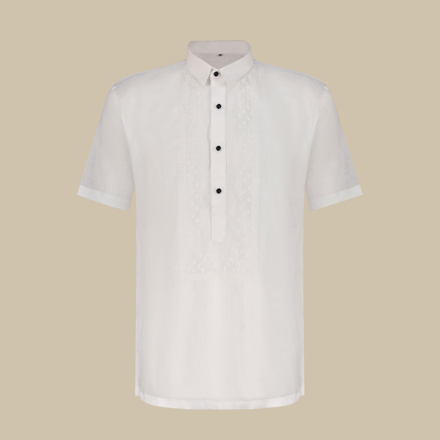 Juan Luna Barong with black buttons – TERNOSHOP